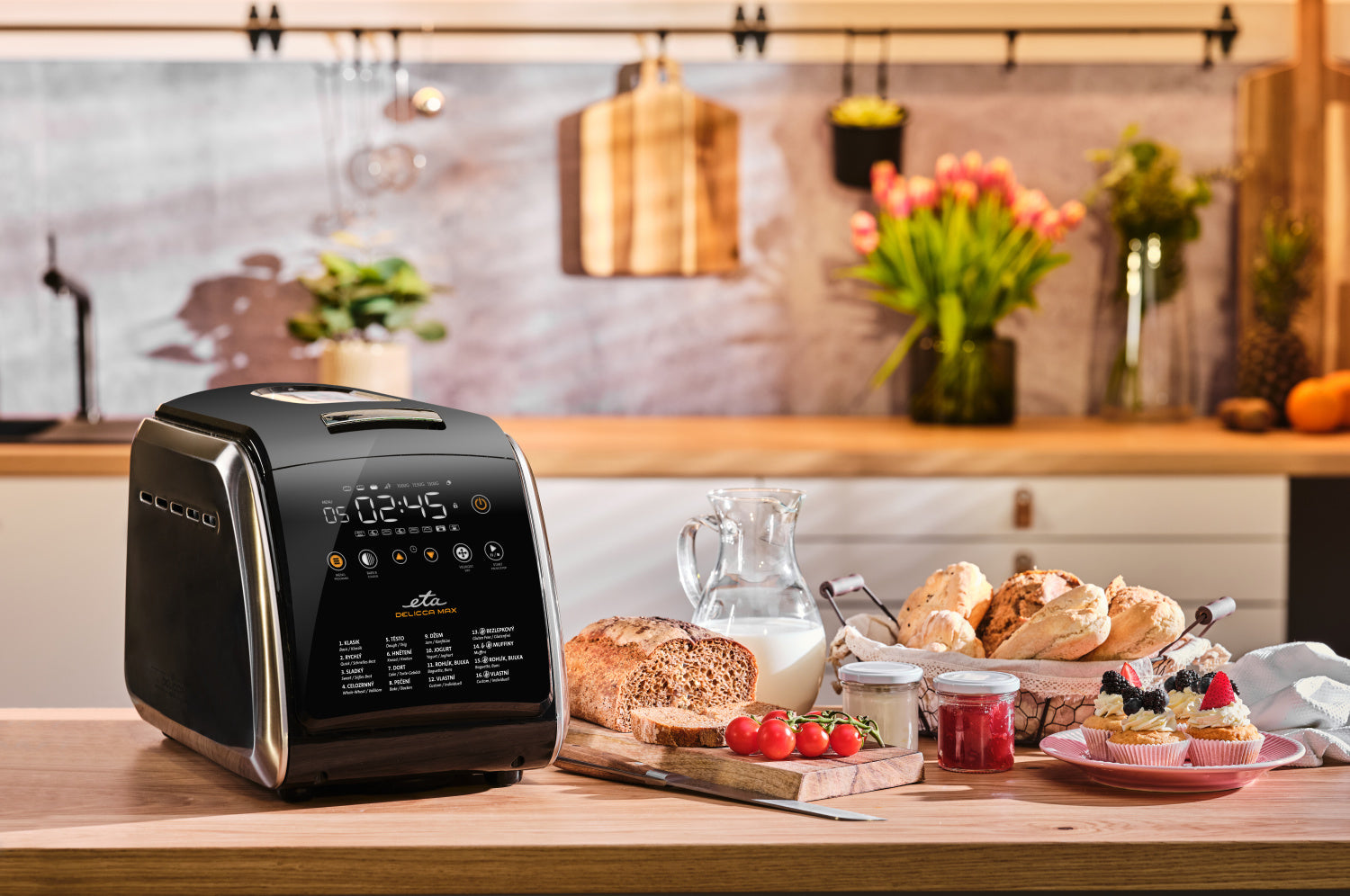 Bread maker ETA Delicca II Max 7149 90040 black/inox – ETA since 1943